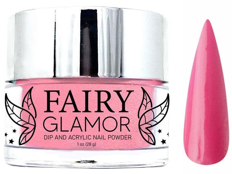 Fairy Glamor Pink Matte Dip and Acrylic Nail Powder - Color: Pink Dolphin