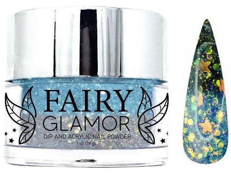 Fairy Glamor Blue Thermal (Color Changer) Dip and Acrylic Nail Powder ...