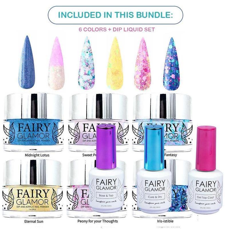 Floral Fantasy Dip Nail Powder Starter Kit | Fairy Glamor